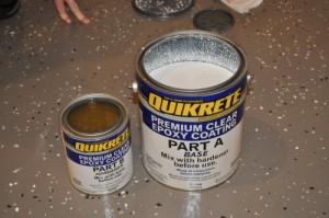How to Paint an Epoxy Concrete Floor Coating (Quikrete Example)