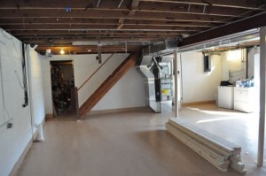 Finishing A Basement Day 1 Framing The Walls
