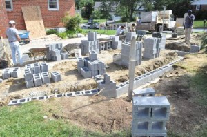 How to Build a Concrete Block Foundation