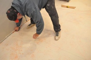 How to Mark Guidelines for Installing Tile