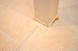 How to Mark Guidelines for Installing Tile