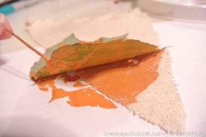 Fall Decor and Drop Cloth Bunting!