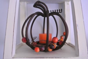 Fall Decor and Drop Cloth Bunting!