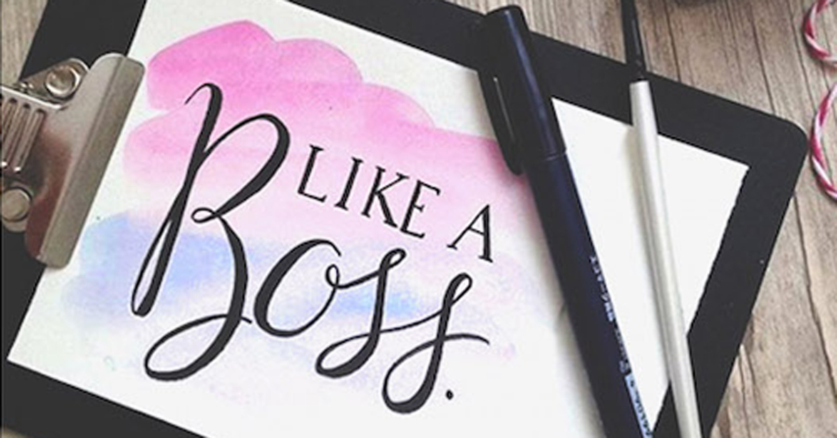 Free Printable: Like A Boss - One Project Closer