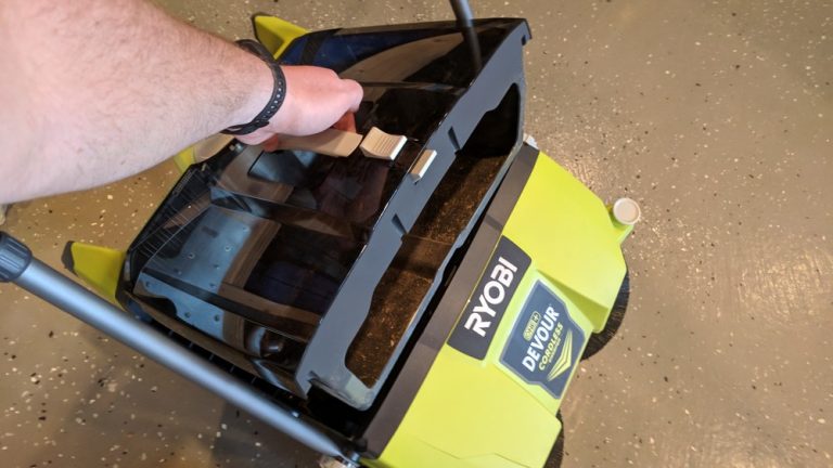 Ryobi One+ 18V Cordless Shop Sweeper Review: Just What Your Shop Needs