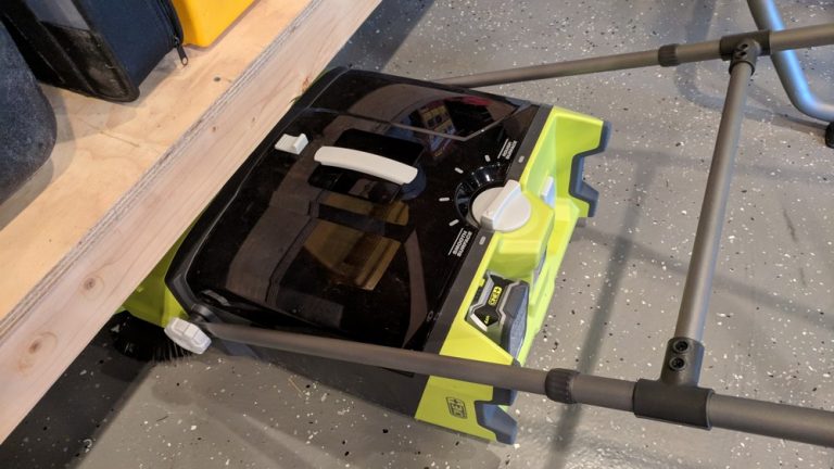 Ryobi One+ 18V Cordless Shop Sweeper Review: Just What Your Shop Needs