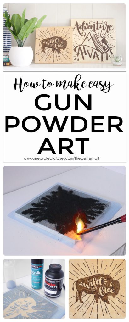 How to Do Gunpowder Art (the easy way + SVG files)